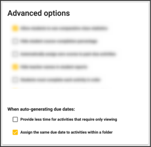 Manage Course Settings – Pearson Connexus Support