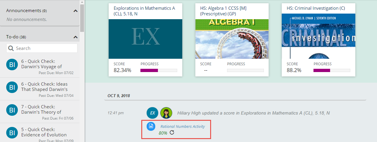 Retry an Activity – Pearson Connexus Support