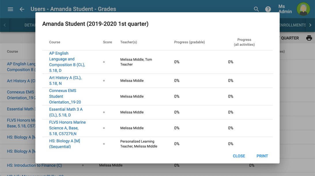 Print from Pearson Connexus – Pearson Connexus Support