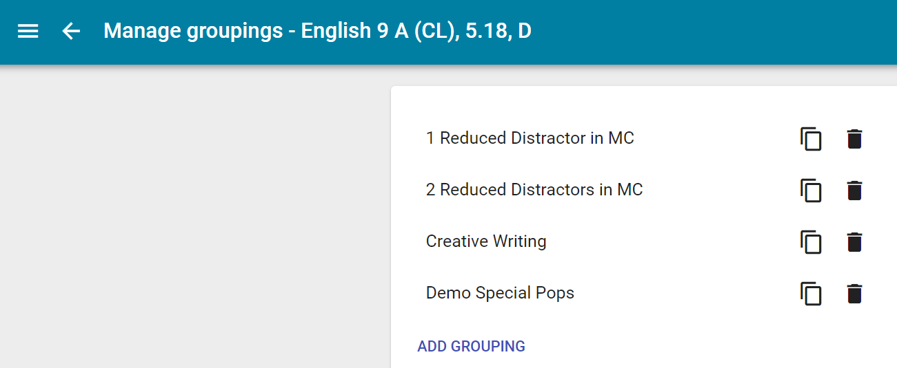 Creating and Managing Groups – Pearson Connexus Support